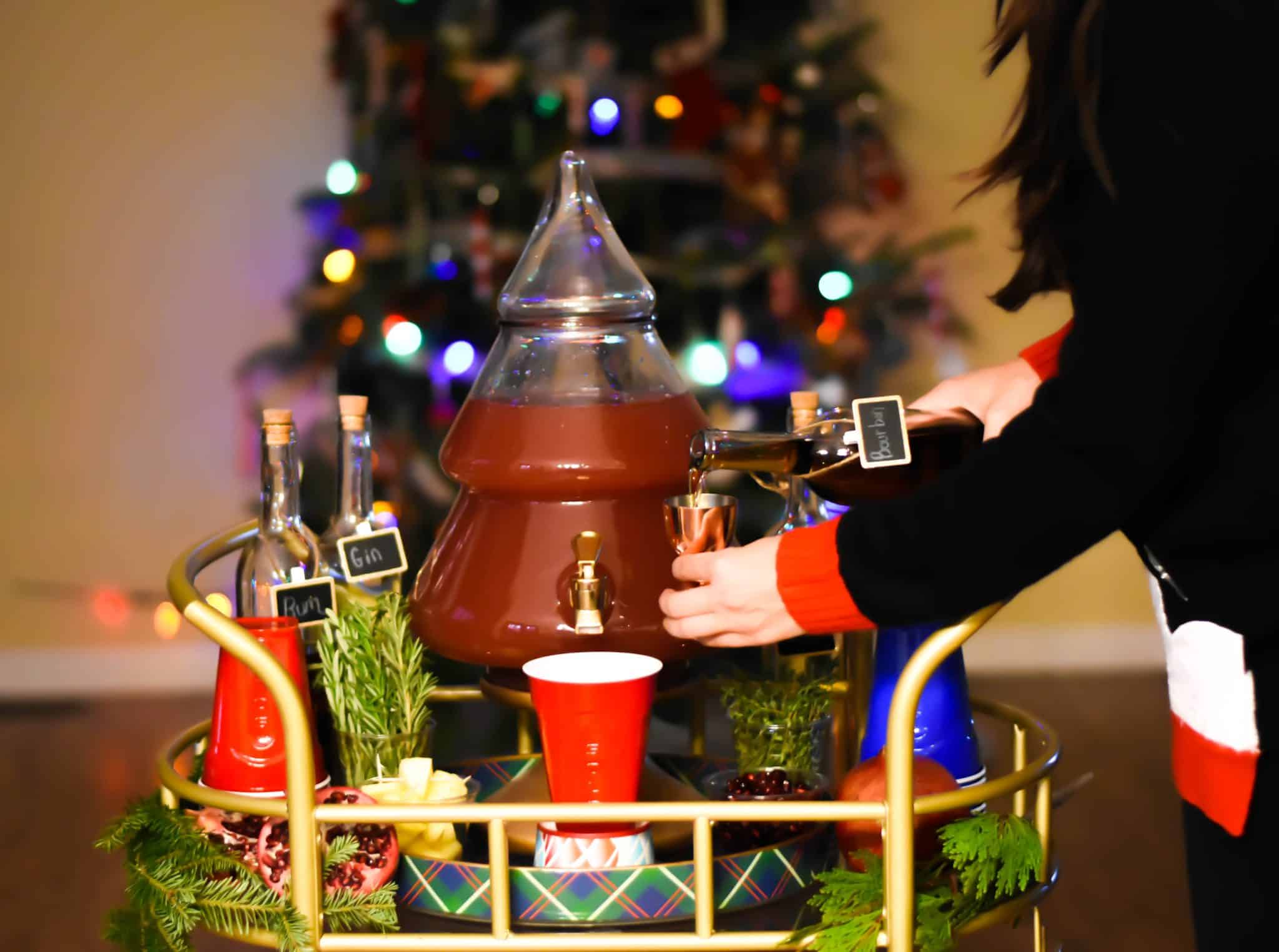 D.I.Y Holiday Beverage Station - Beautiful Booze