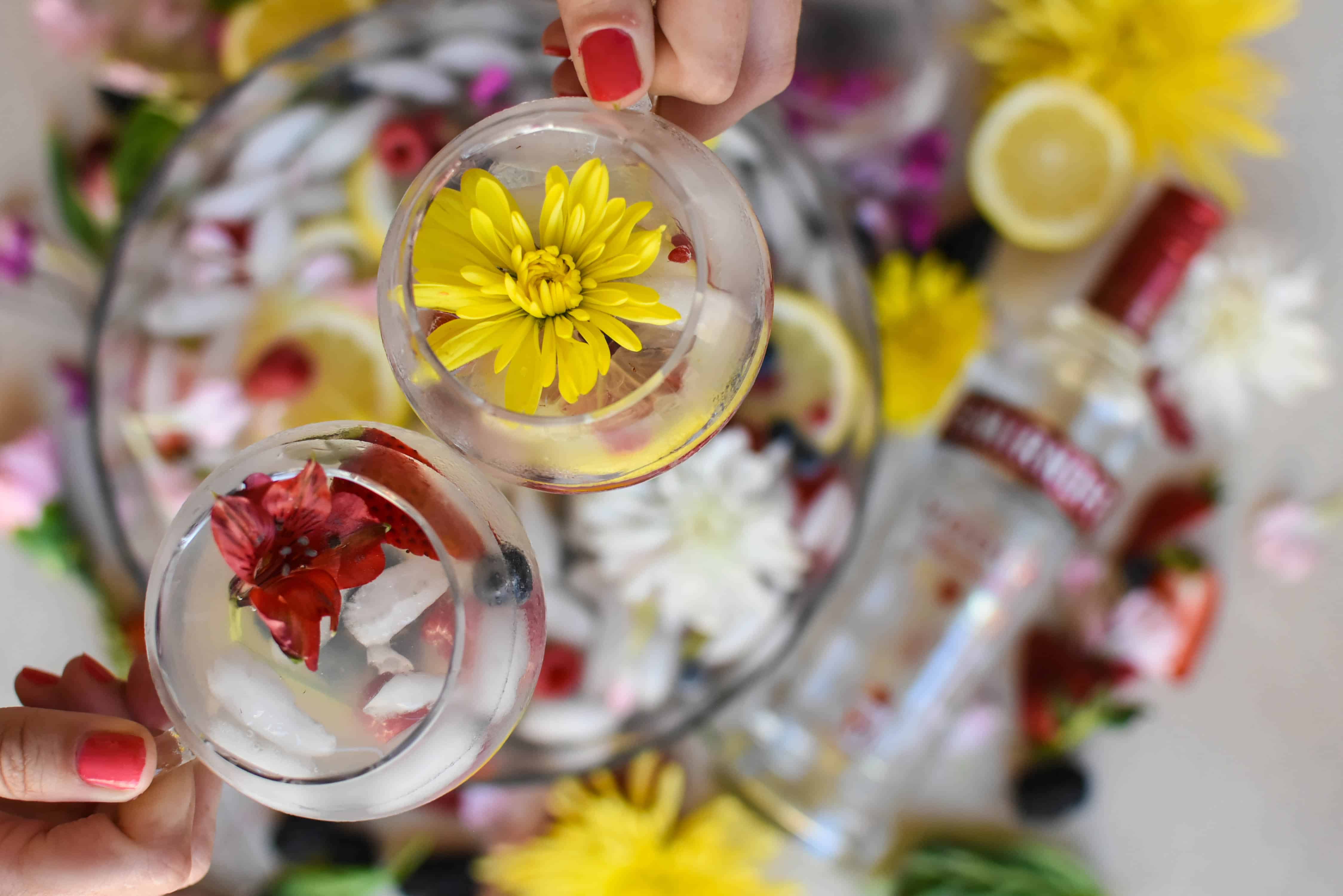 Berry Party Punch - Beautiful Booze; Stylish Cocktails to Make at Home